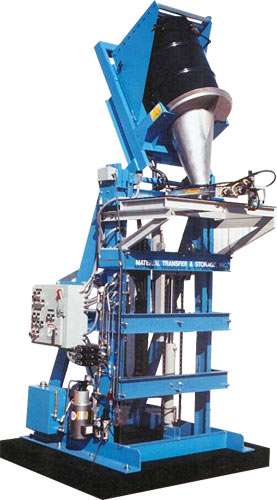 2481-AD Lift & Dump Drum Discharger - Material Transfer